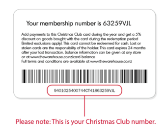 Christmas club